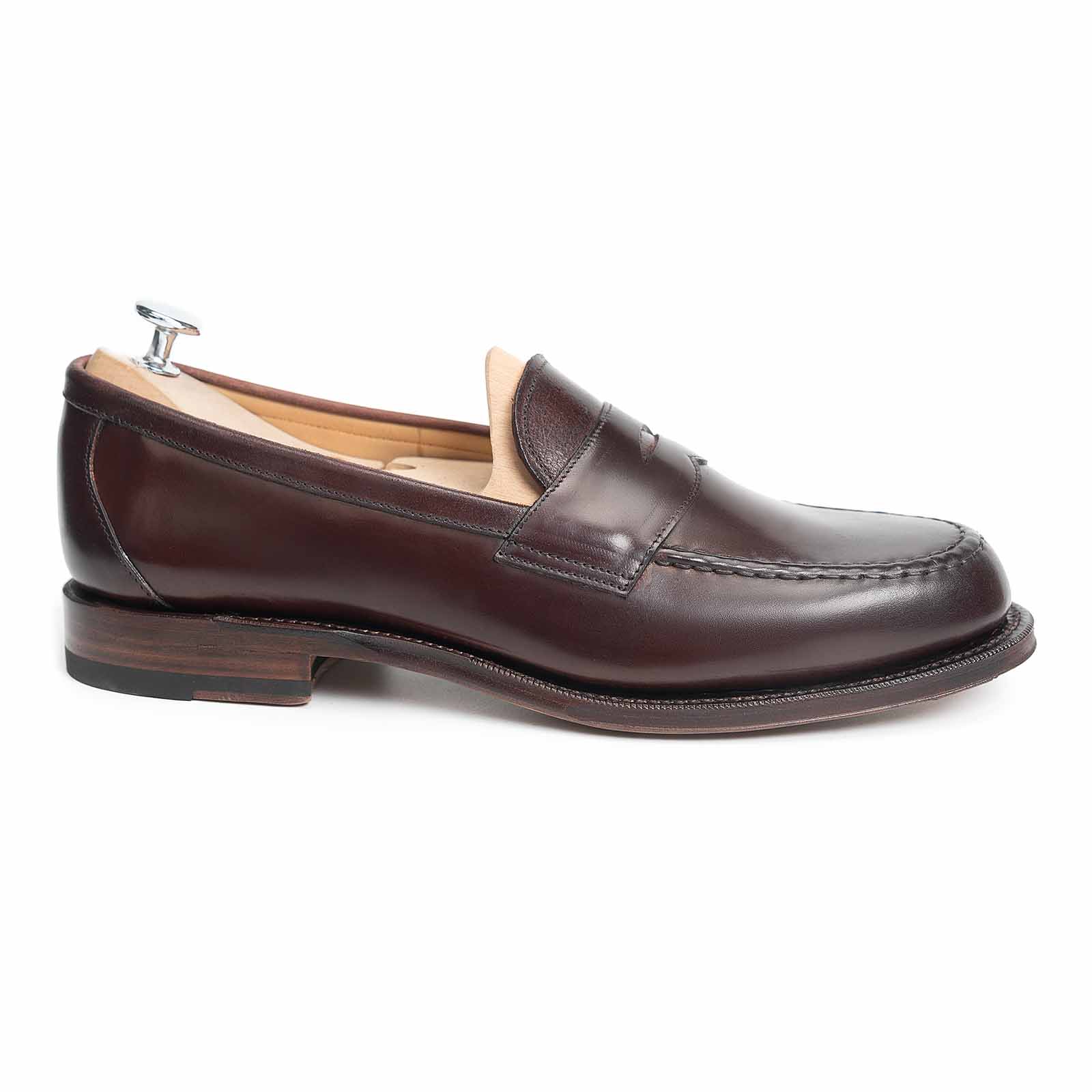 501040 - BURGUNDY HERITAGE SHELL CORDOVAN - E – Meermin Shoes - Europe