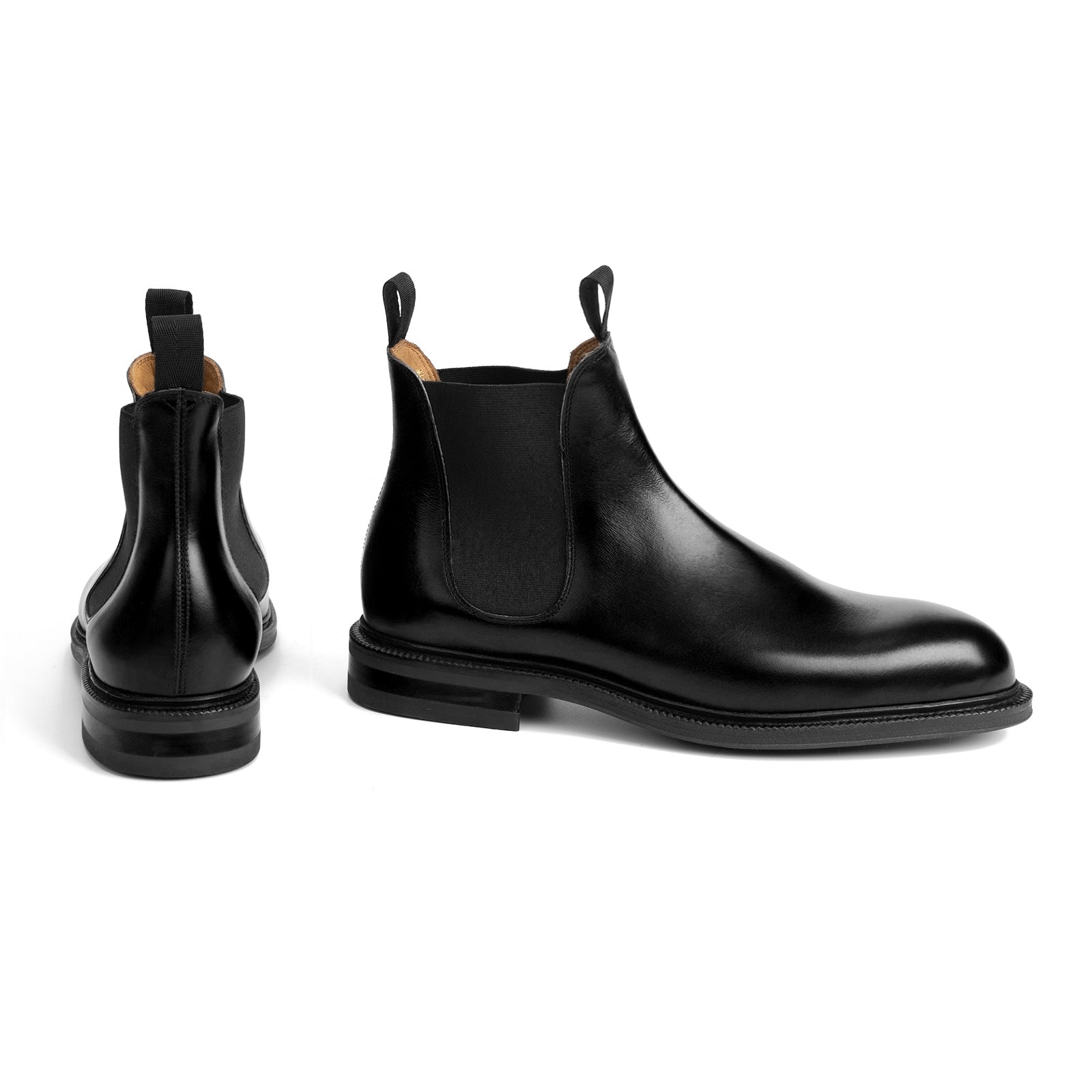 116054 - BLACK CALF - E (ULTRAFLEX SYSTEM) – Meermin Shoes