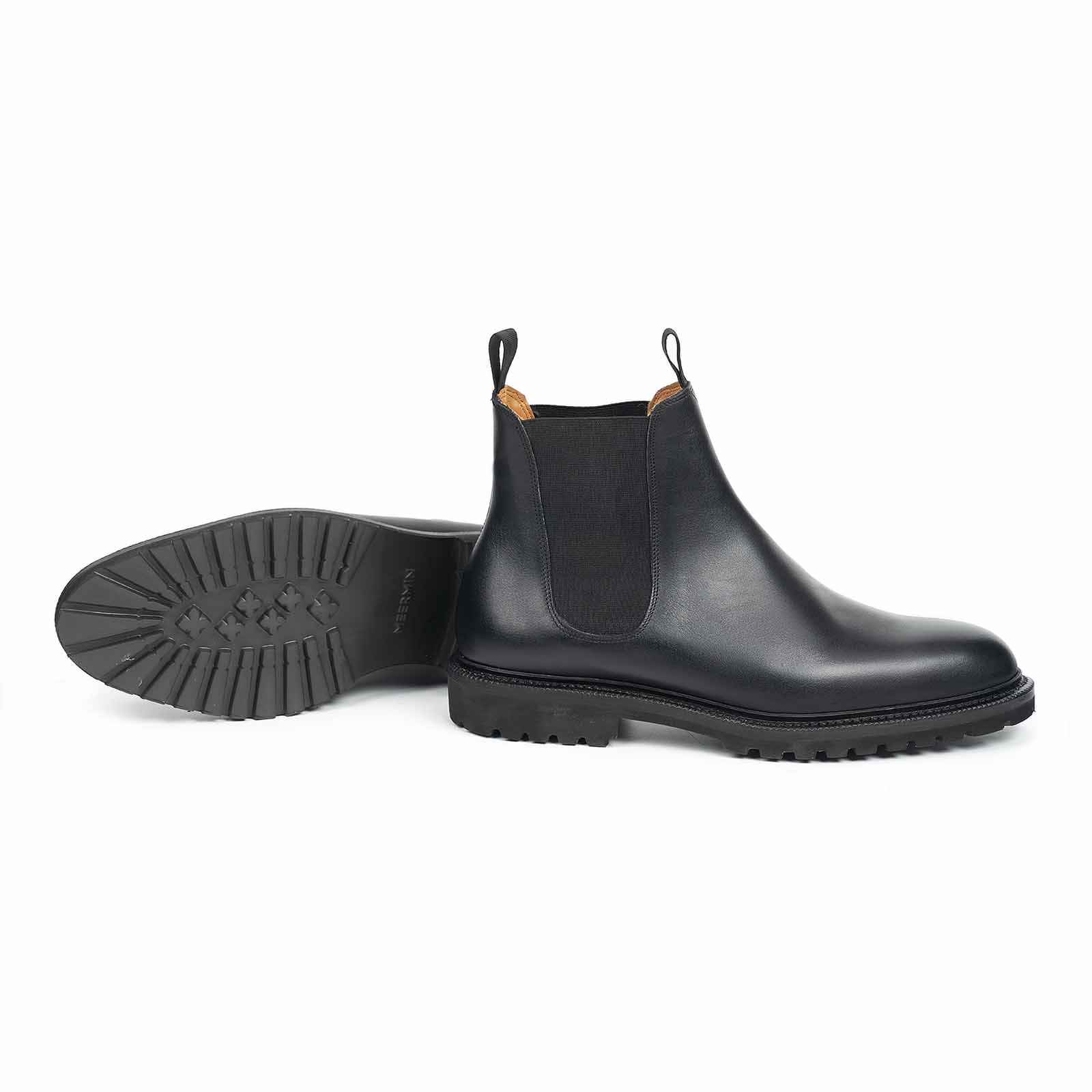 516054 - BLACK CALF - E (ULTRAFLEX SYSTEM) – Meermin Shoes - Europe
