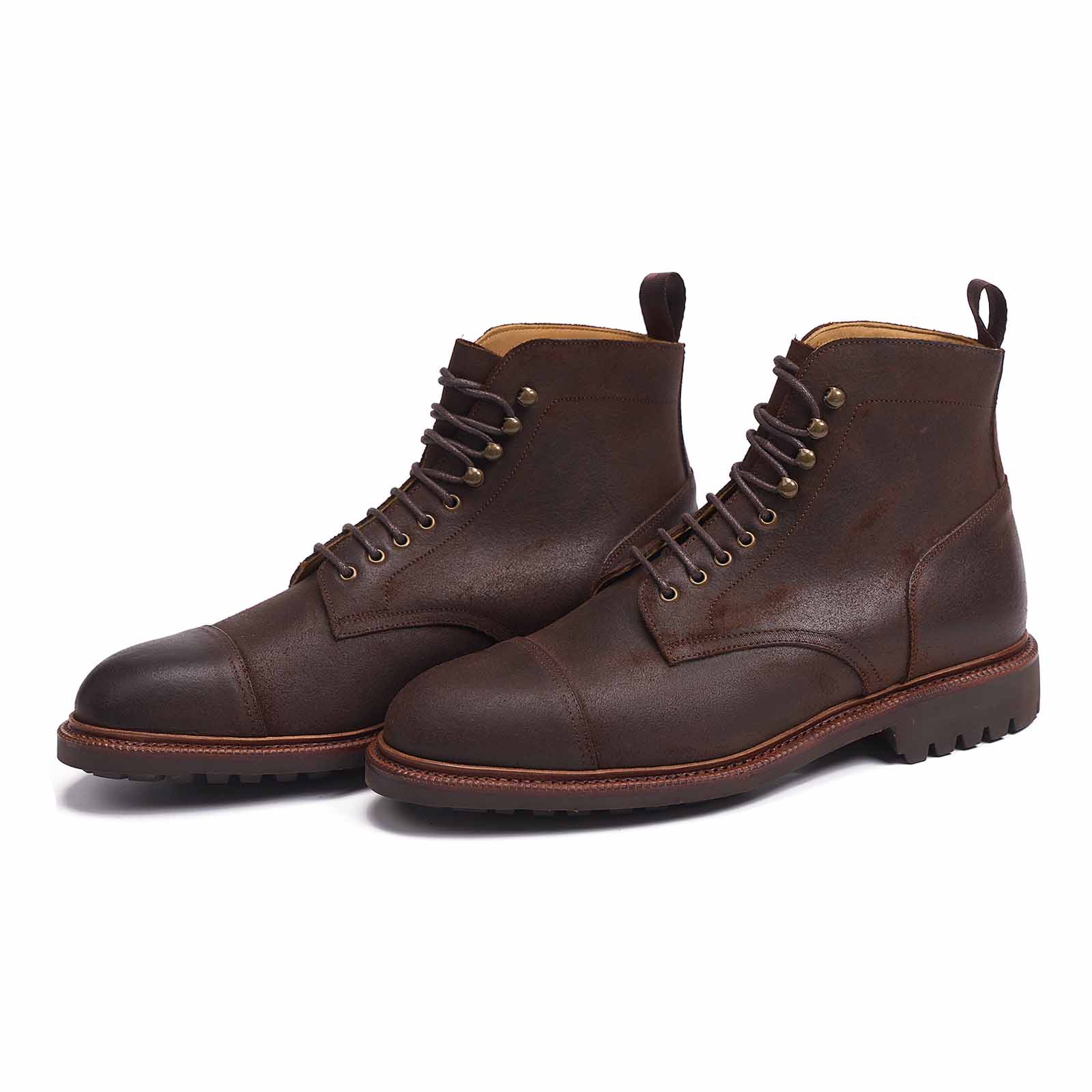 516210 - RUST WAXY COMMANDER - E (ULTRAFLEX SYSTEM) – Meermin Shoes